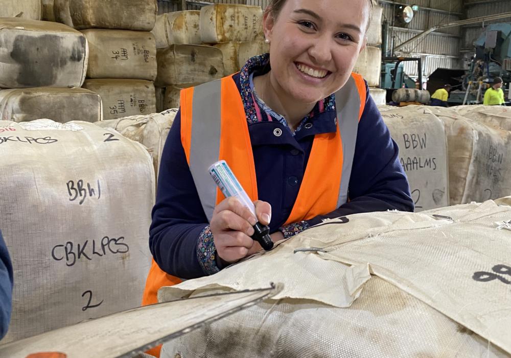Valued experience for aspiring wool workers - Fox & Lillie Group